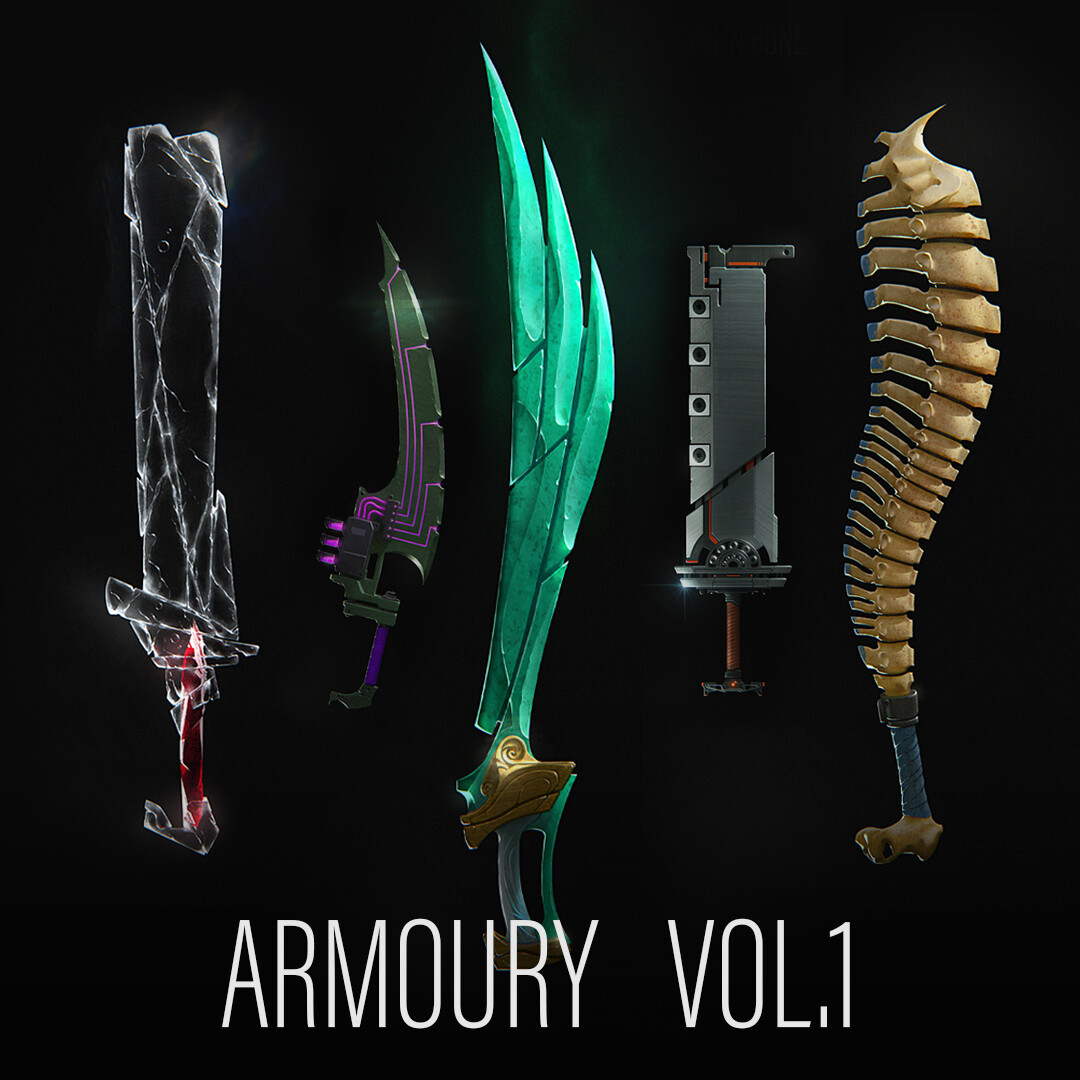 ArtStation - Armoury Vol.1 - Swords