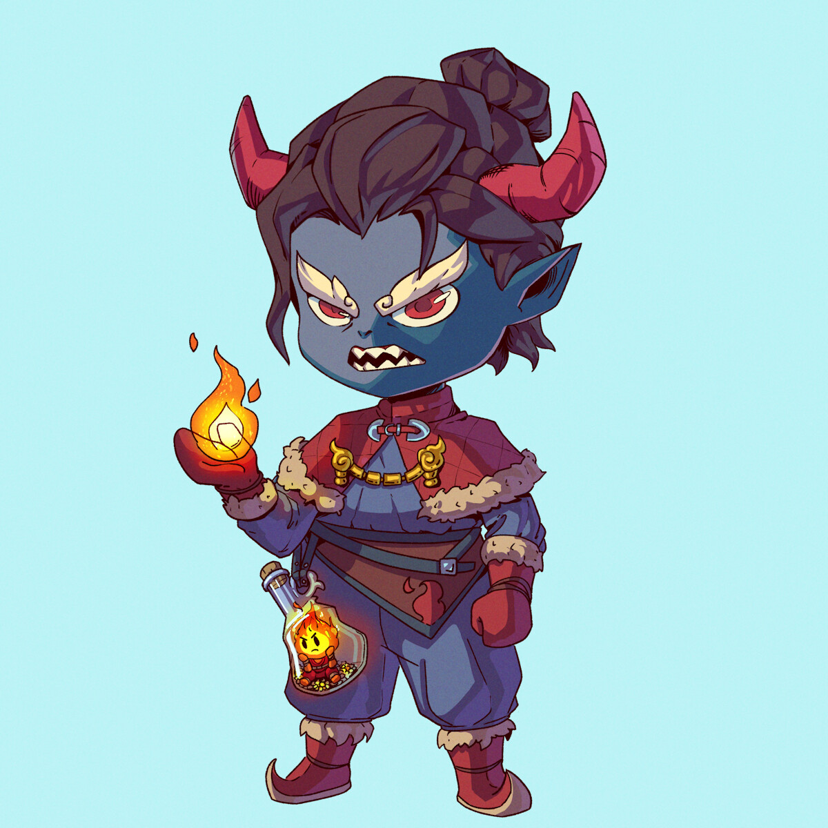 ArtStation - Chibi NFT Project (Commissioned)
