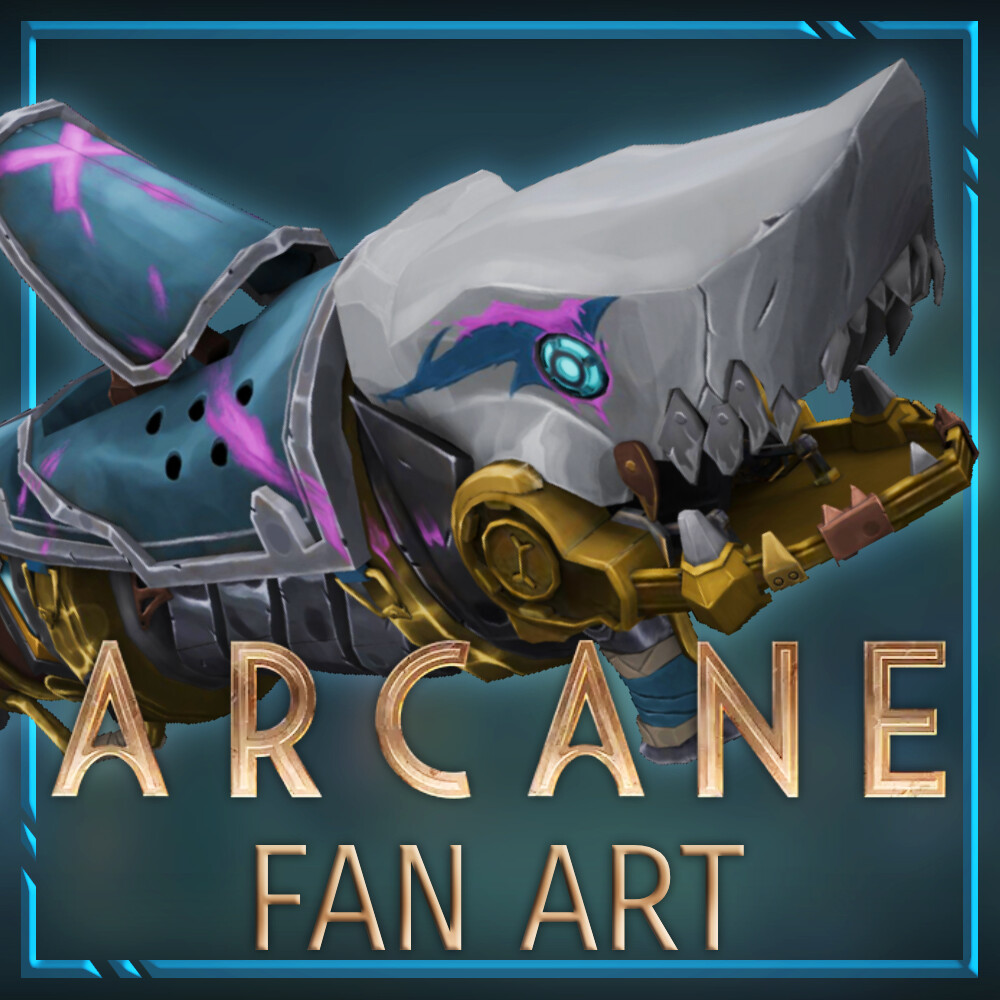 ArtStation - Arcane Fishbone Fan-Art