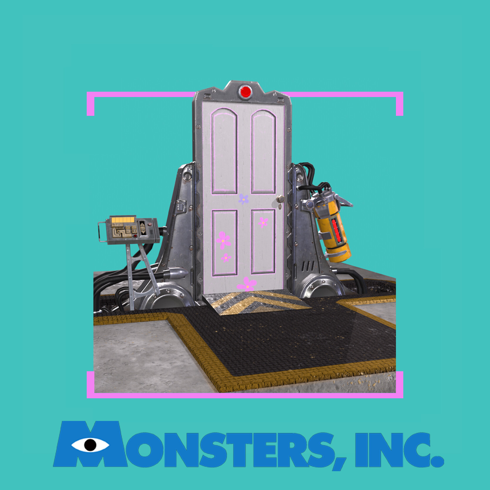 ArtStation - Monsters, Inc: Boo's Door