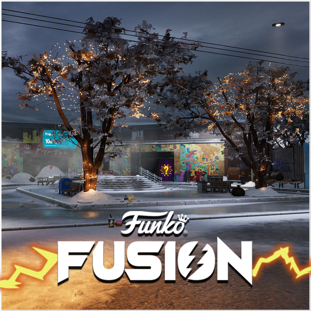 ArtStation - Funko Fusion - Funko Factory Level Select - Hot Fuzz and ...