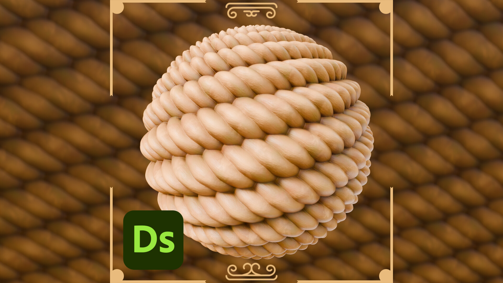 ArtStation - Stylized Rope Material | Substance 3D Designer