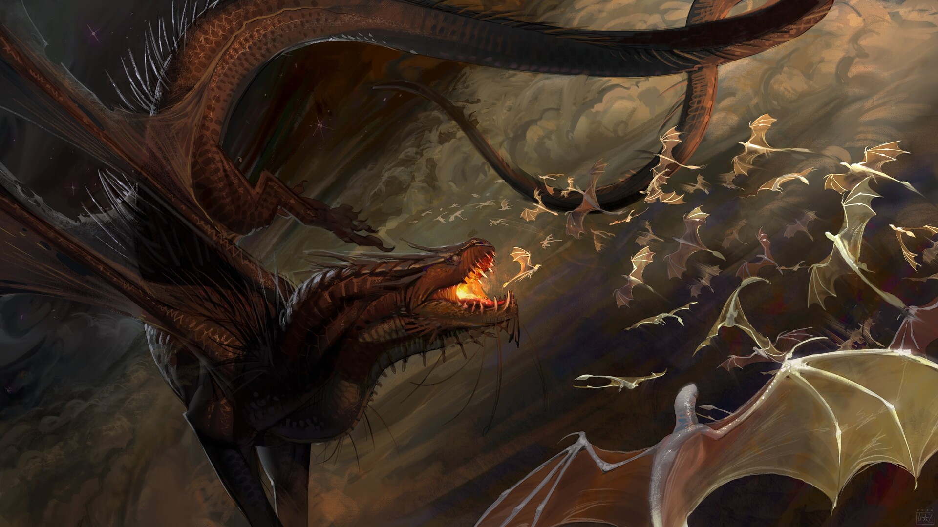 ArtStation - The Dragon's Hunt