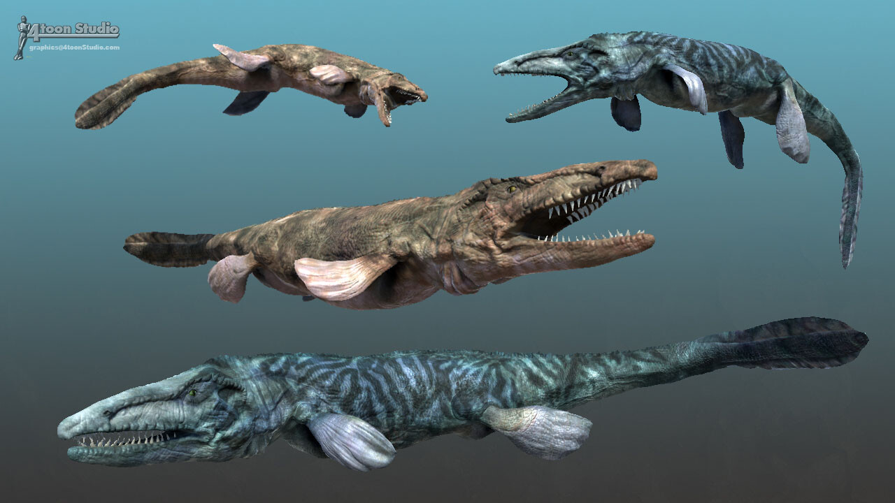ArtStation - Mosasaurus