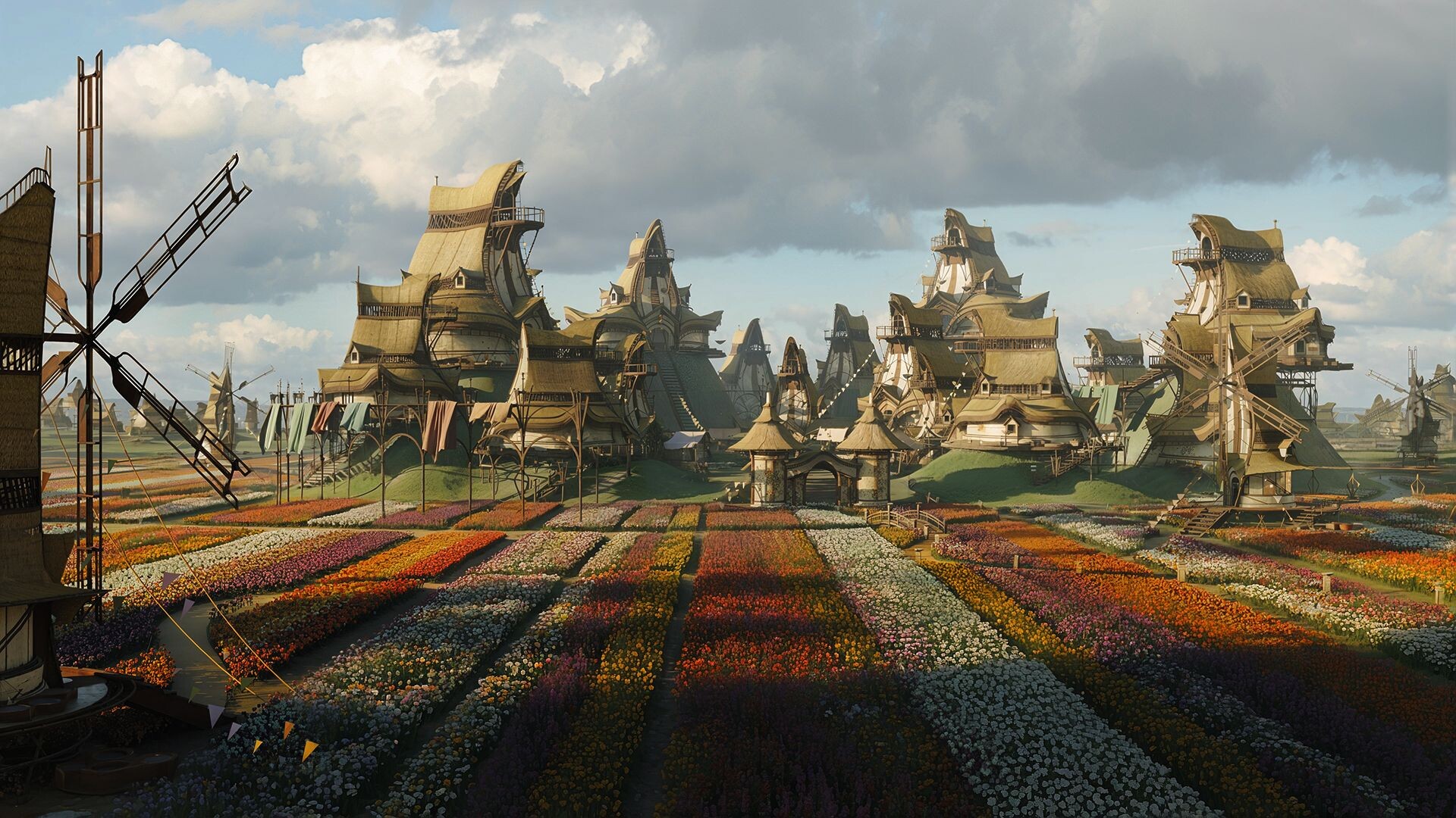 ArtStation - Wicked - Munchkin Land Exploration