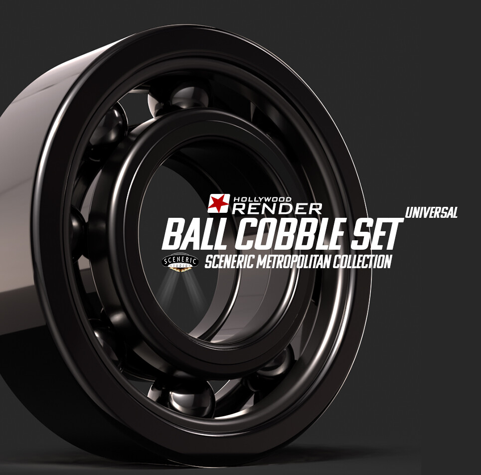 ArtStation - Ball Cobble Set - Universal