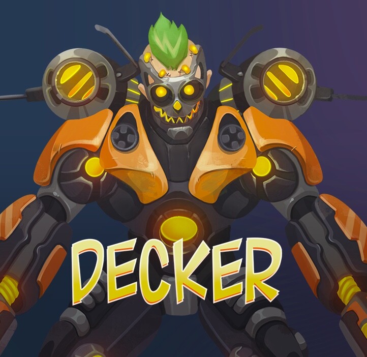 ArtStation - Decker “The Reaper” Character design