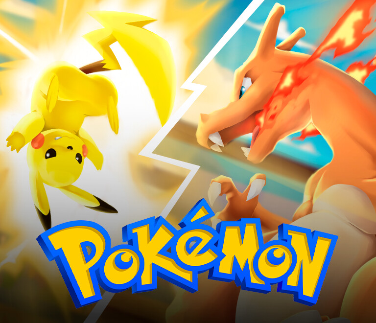 ArtStation - Pikachu VS Charizard - Pokémon Battle