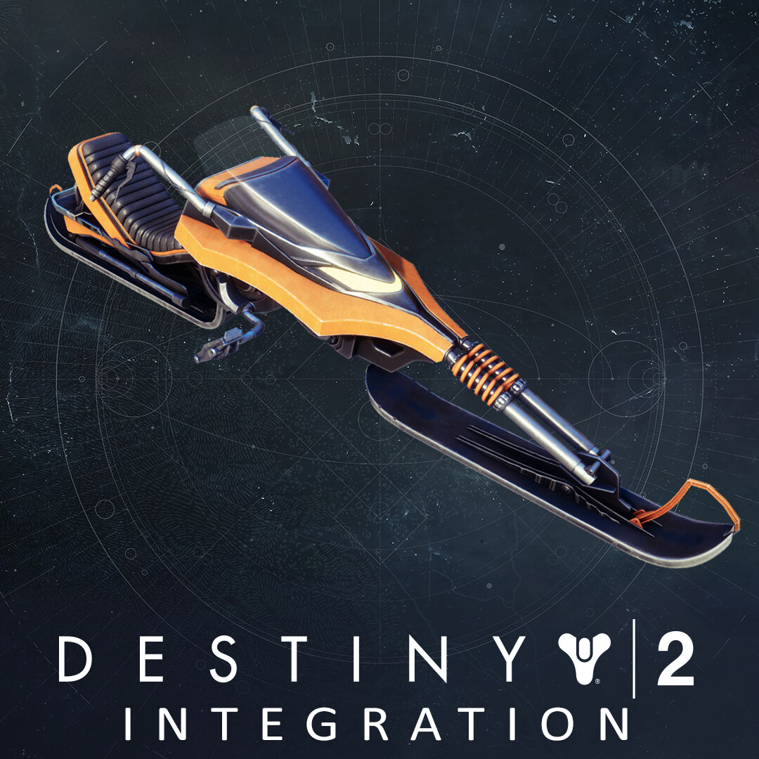 ArtStation - Destiny 2 Supercool Moto Sparrow