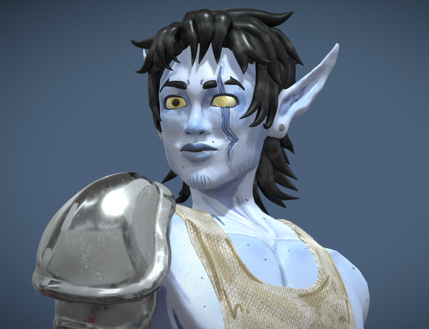 ArtStation - Moon Elf - Lucian