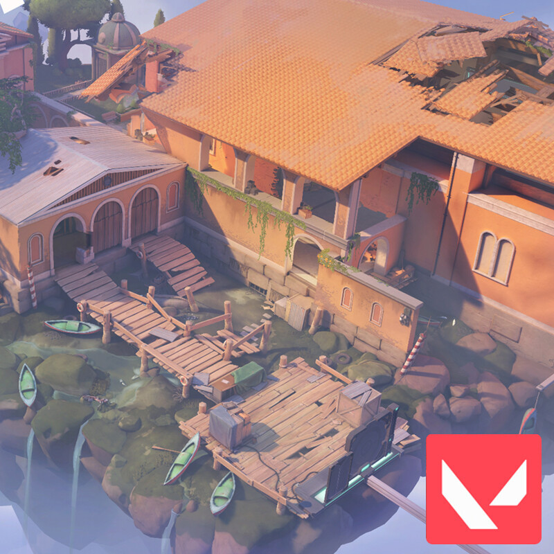 ArtStation - VALORANT - Basic Training Map