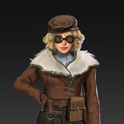 ArtStation - The Aviator Character Concept