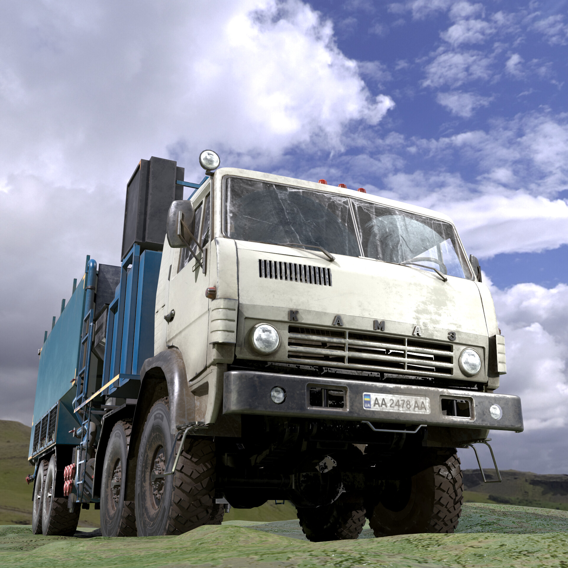 ArtStation - Kamaz