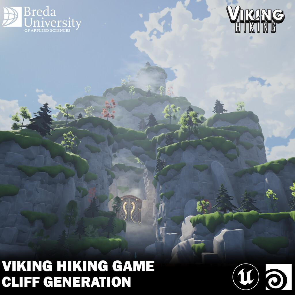ArtStation - Cliff Builder - Viking Hiking