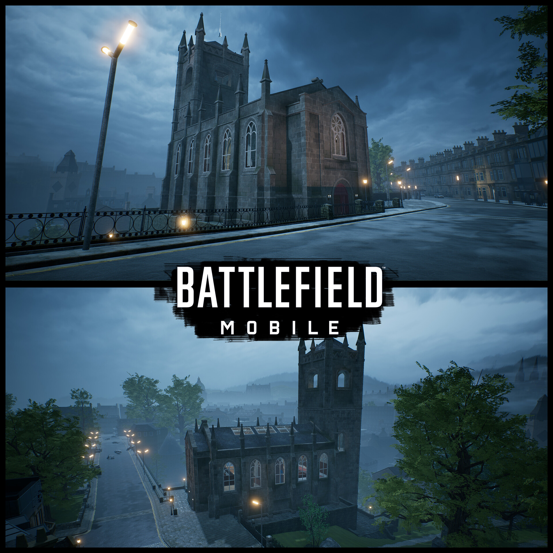 ArtStation - BFM Edinburgh Map, Church, Modular Tenement Buildings