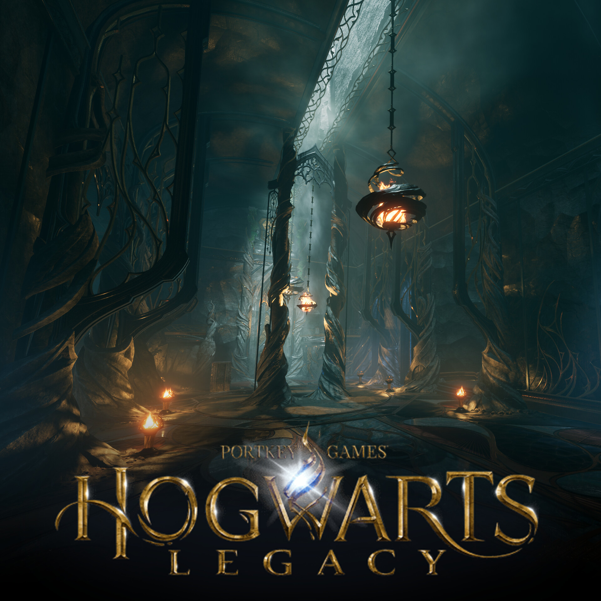 ArtStation - Hogwarts Legacy - Pensieve Tomb Lighting Art 01