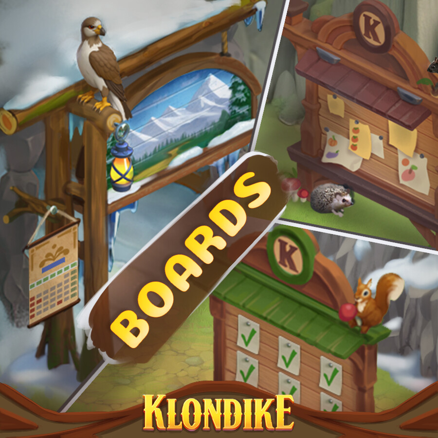 ArtStation - Boards. Klondike