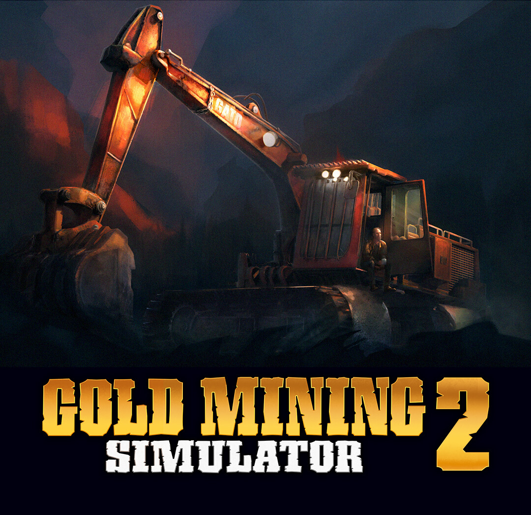 ArtStation - Visual Key Art for Gold Mining Simulator 2