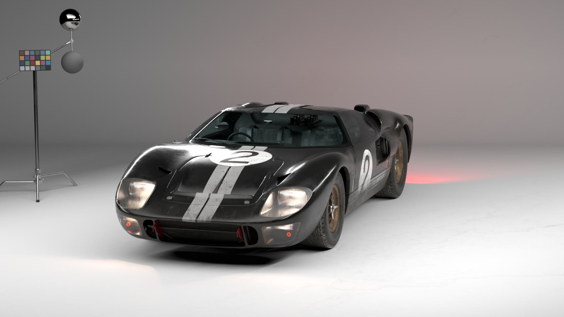 ArtStation - Le Mans Ford GT40 model