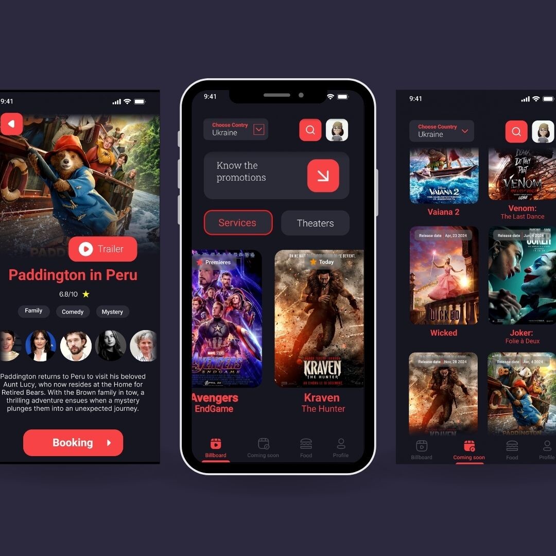ArtStation - Prototype app for cinemas