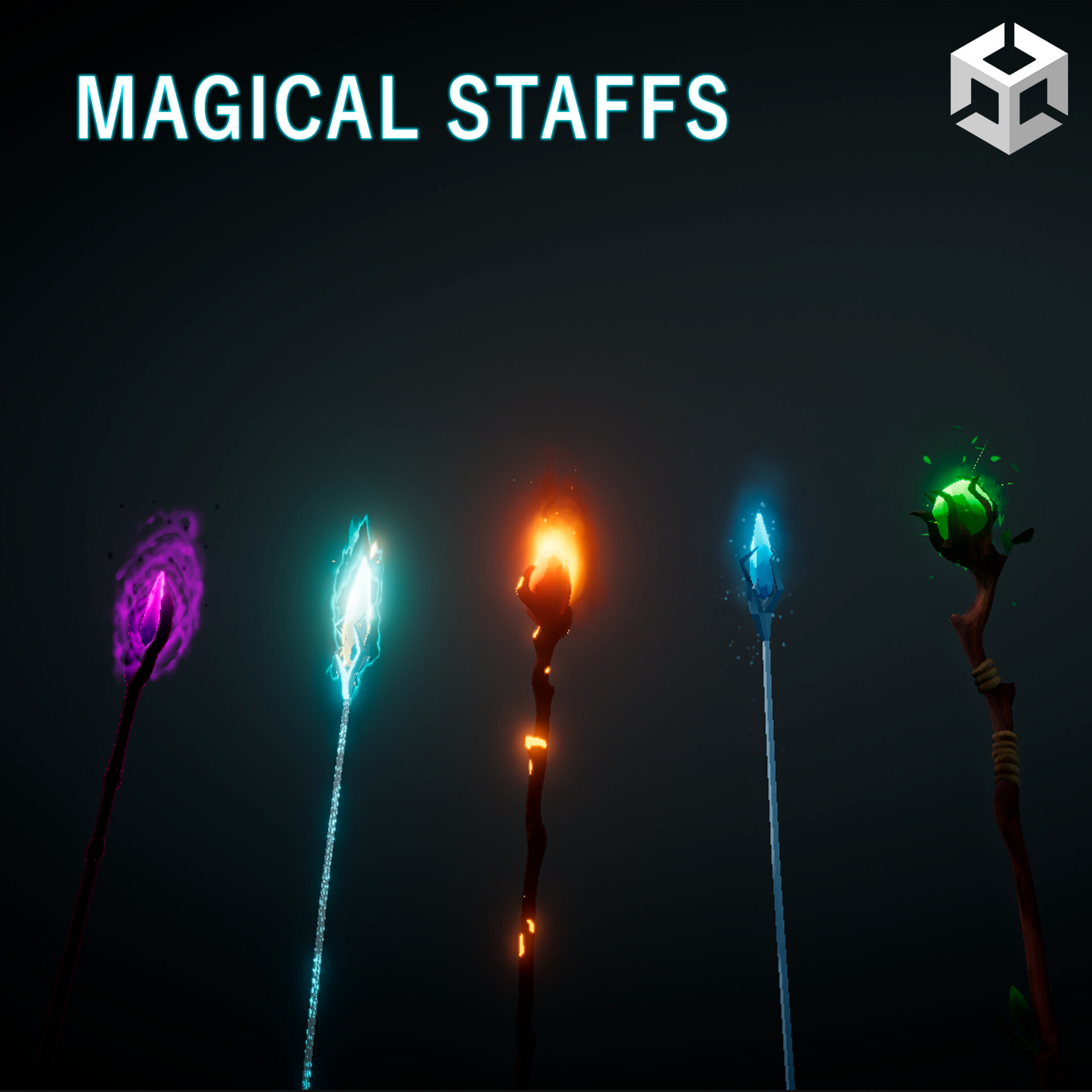 ArtStation - Magical Staffs