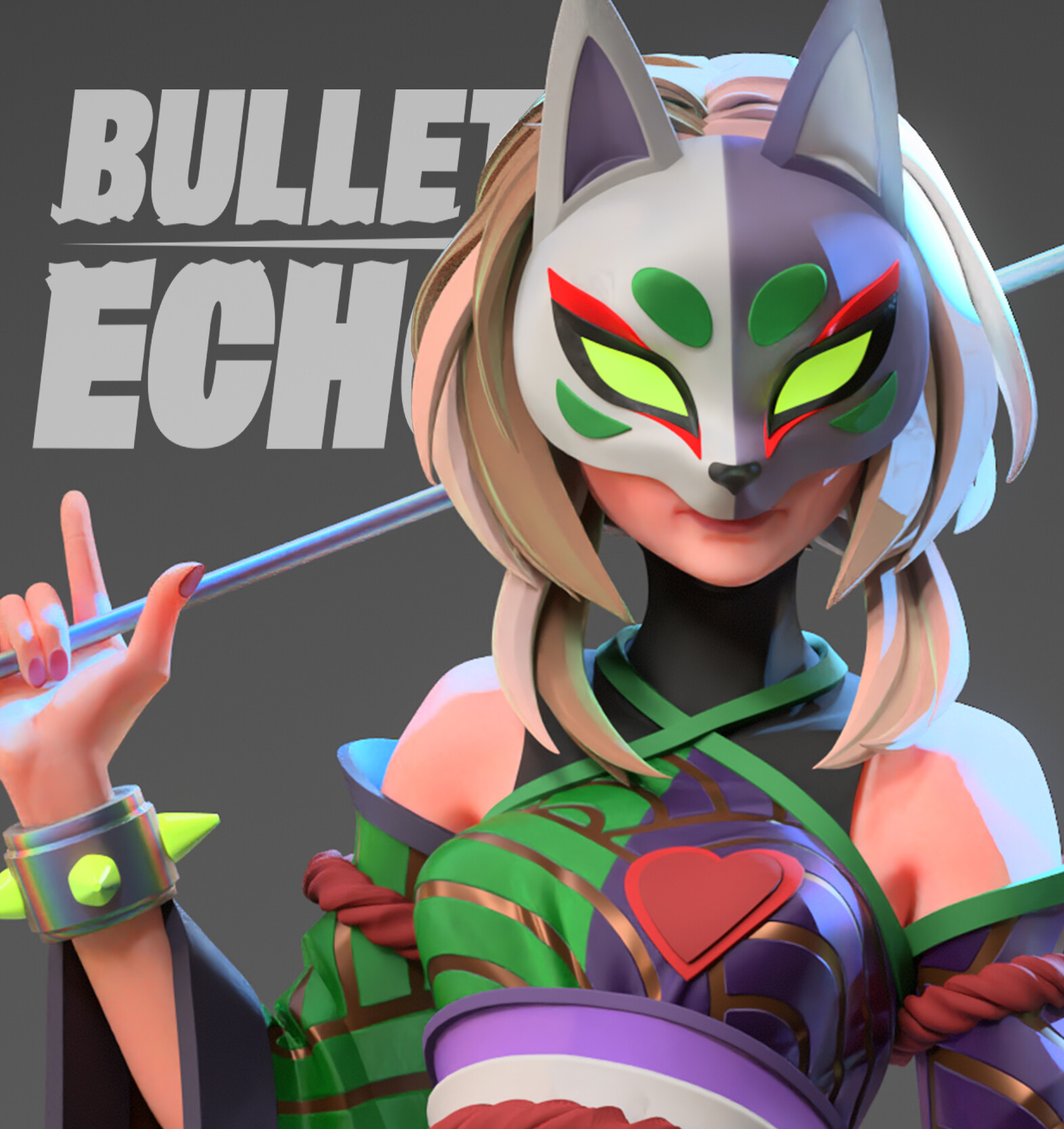 ArtStation - Kitsune Lynx (Bullet Echo)