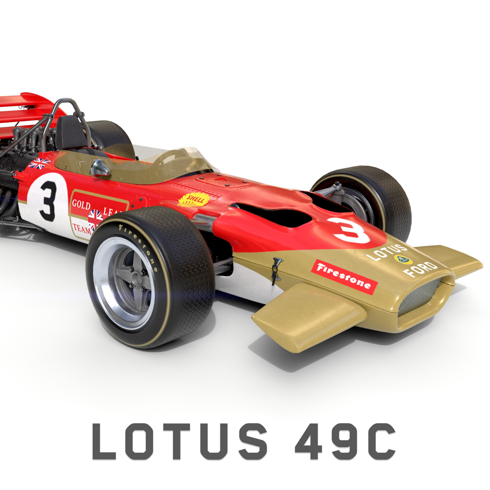 ArtStation - Formula 1 || Lotus 49c