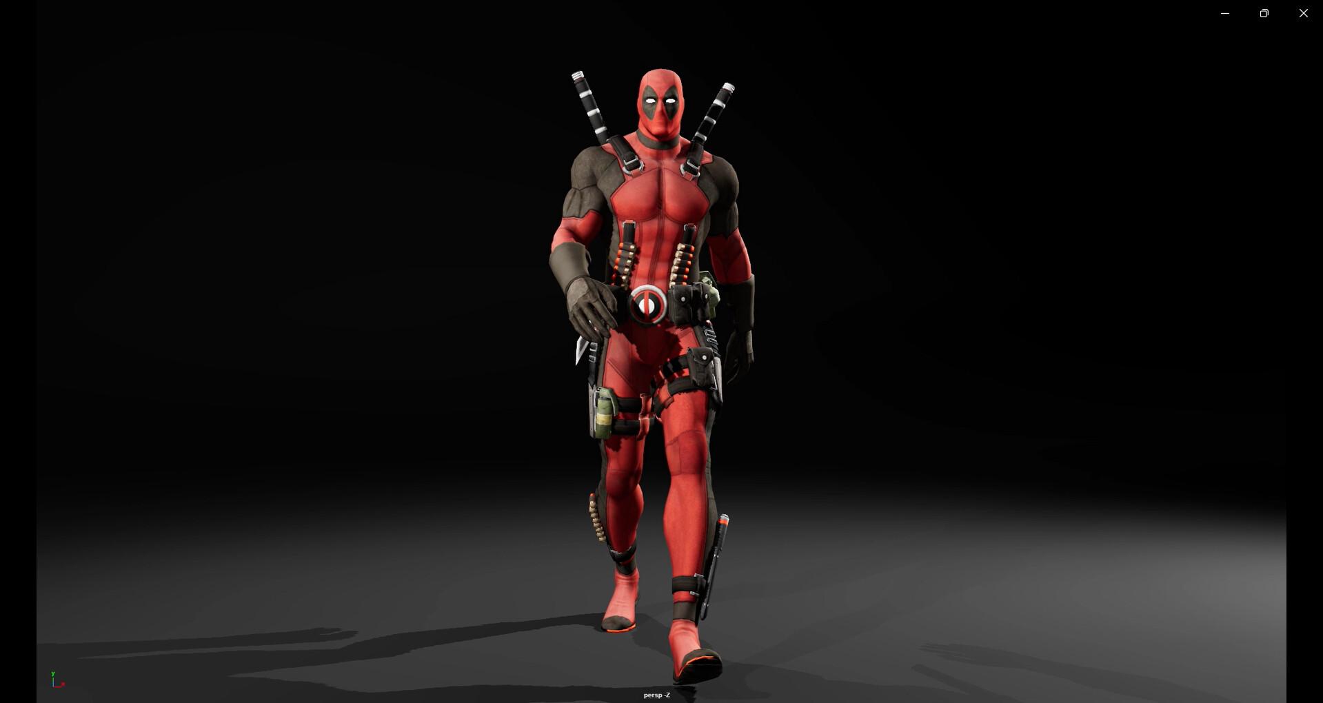 ArtStation - Animation Deadpool Walk and Run