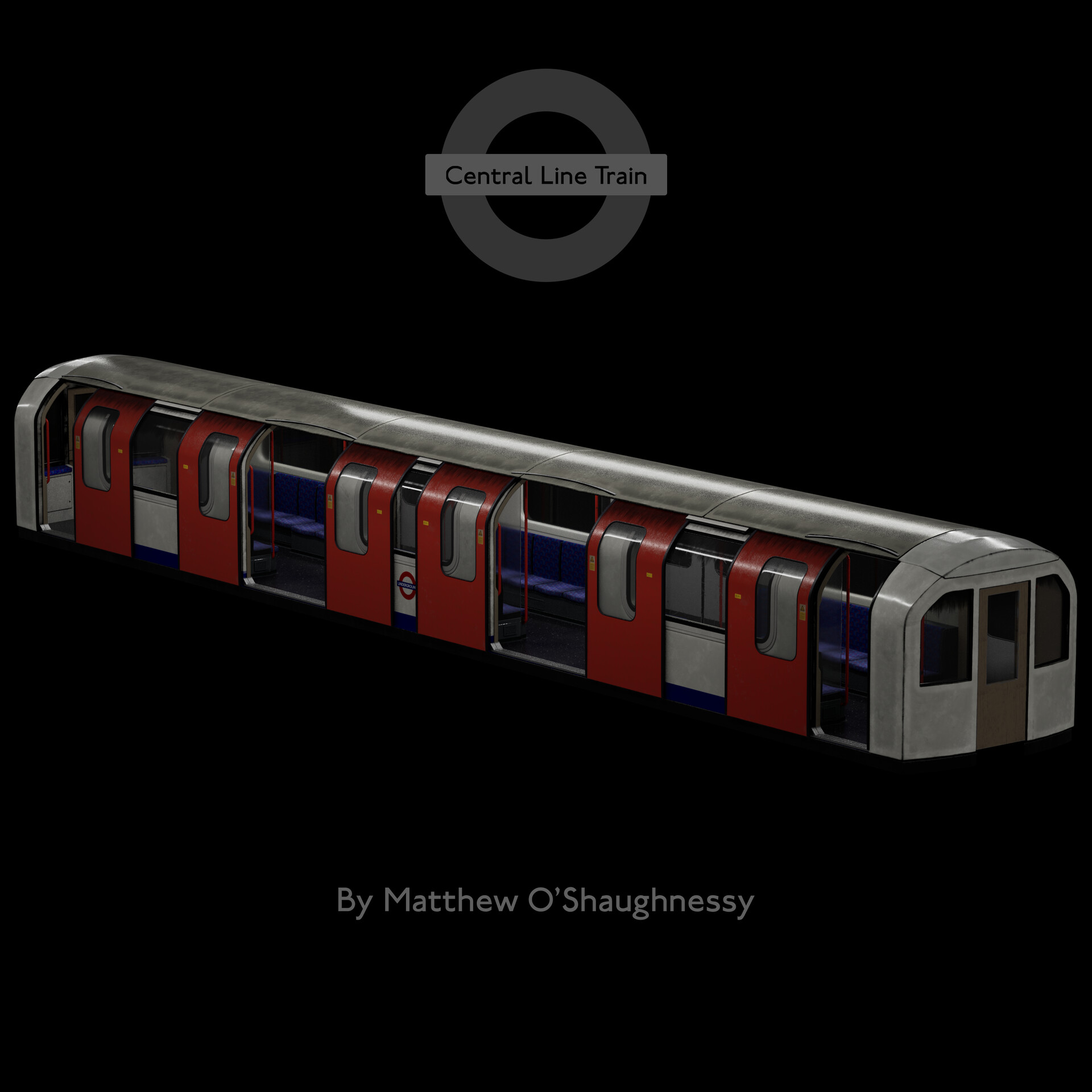 ArtStation - Central Line Train
