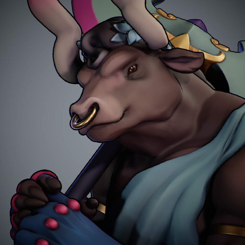 ArtStation - ASTERIUS - Hades fanart