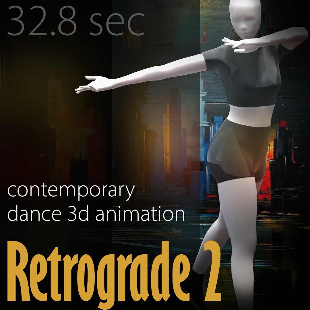 ArtStation - dance: Retrograde 2 - animation loop (by MocapDancer ...
