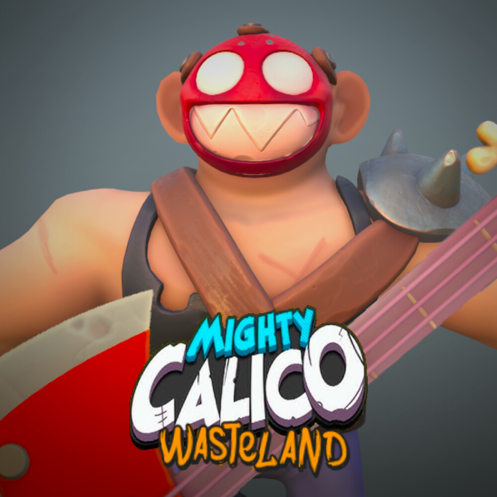 ArtStation - Mighty Calico WasteLand Boss