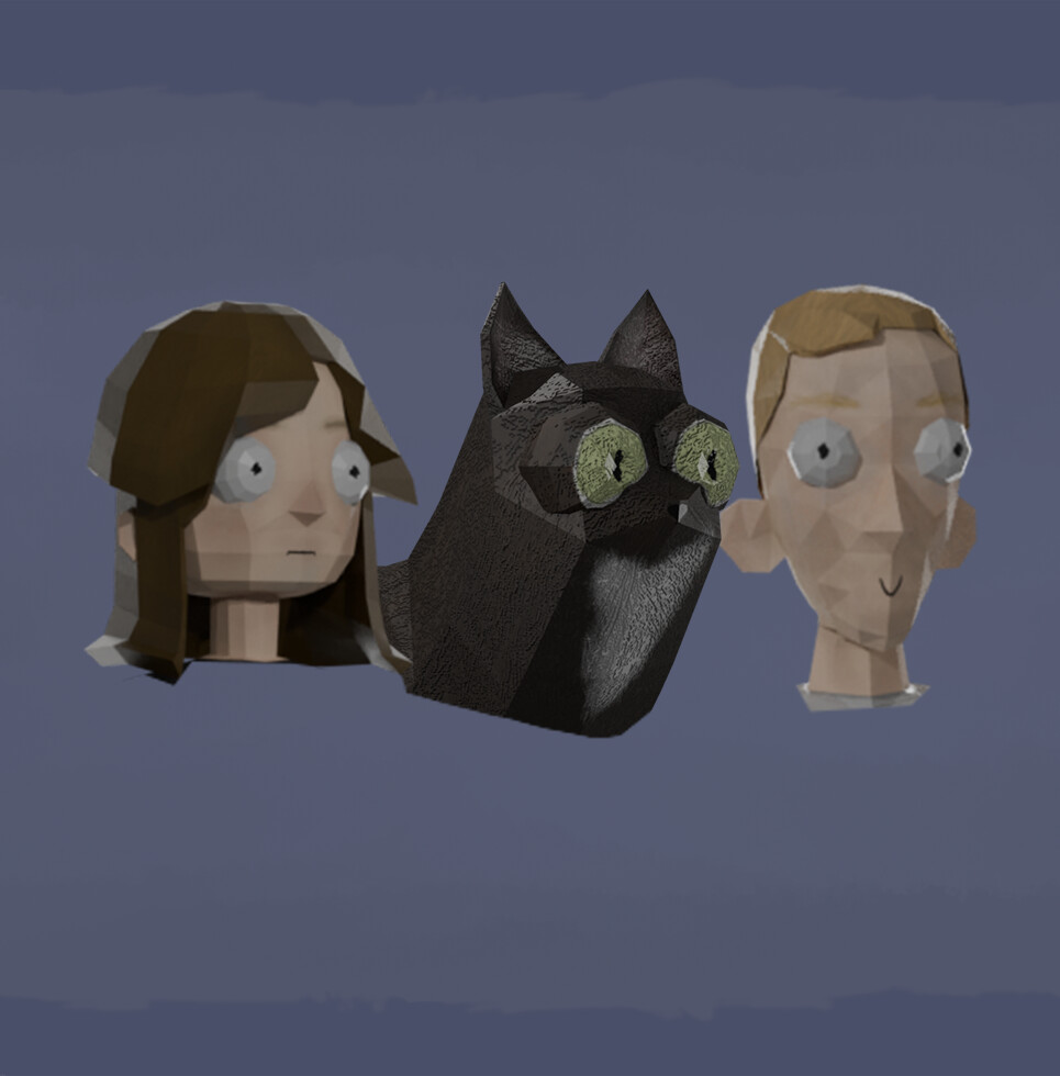ArtStation - Low Poly Characters