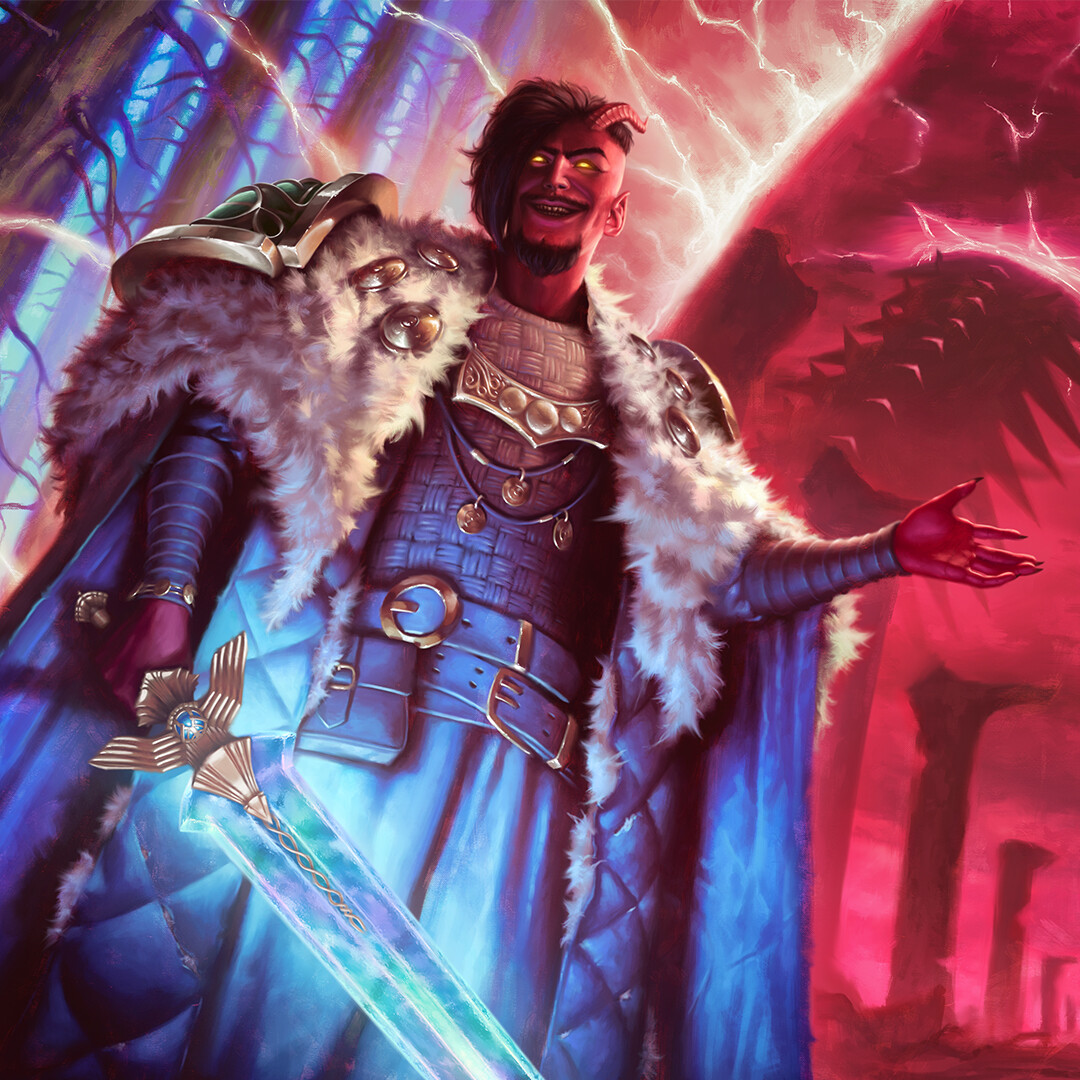 Firaz Muhamad Rasyid - Magic: The Gathering - Tibalt Fan Art