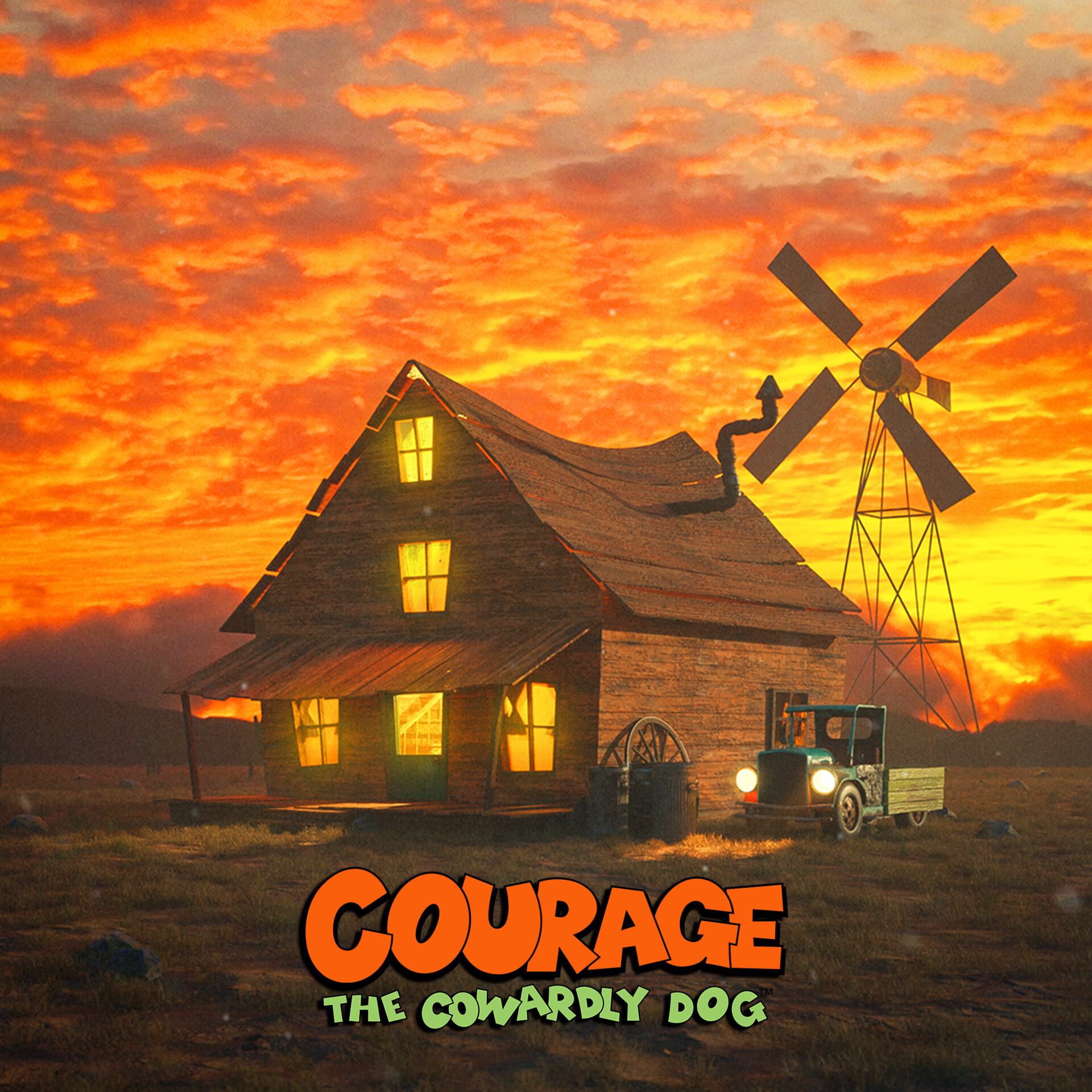 ArtStation - Courage's Farm - 3D Environment