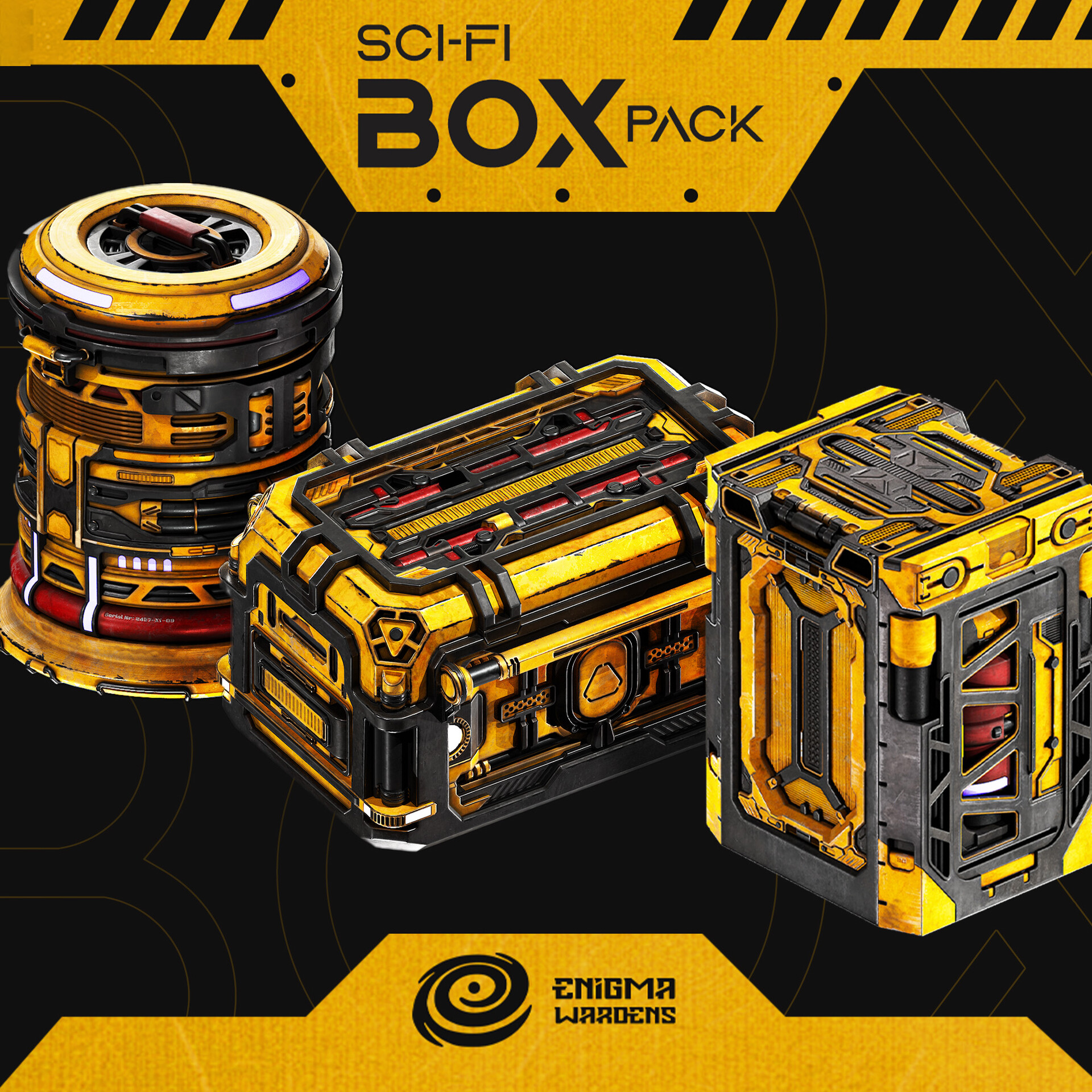 ArtStation - Sci-Fi Animated Box