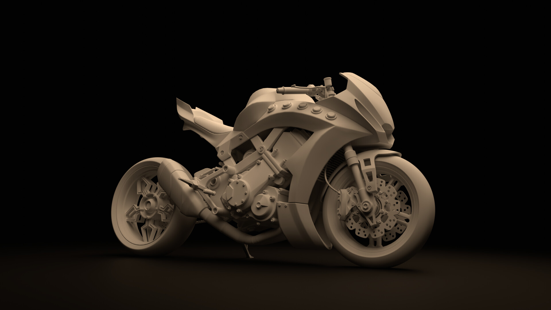 ArtStation - Moto cycle (Ideal)