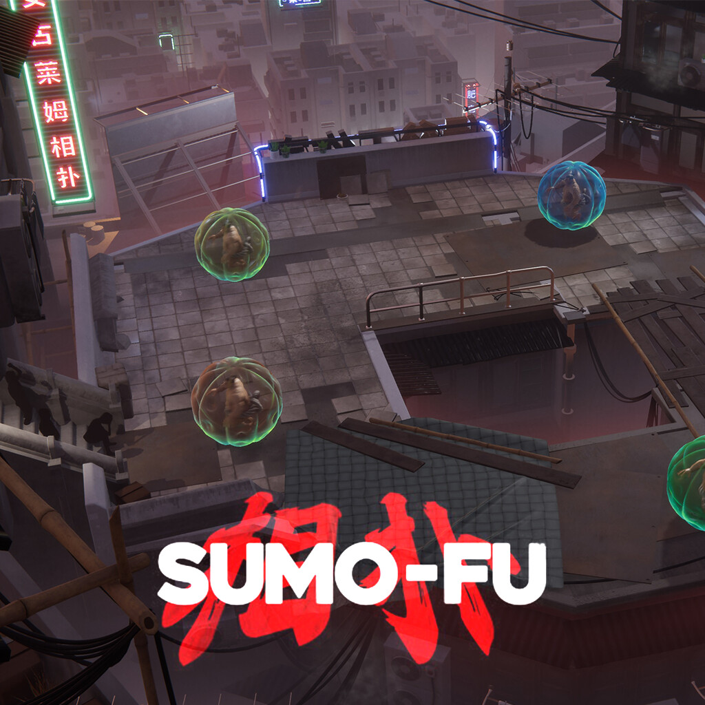 ArtStation - Game Jam Project: Sumo-fu