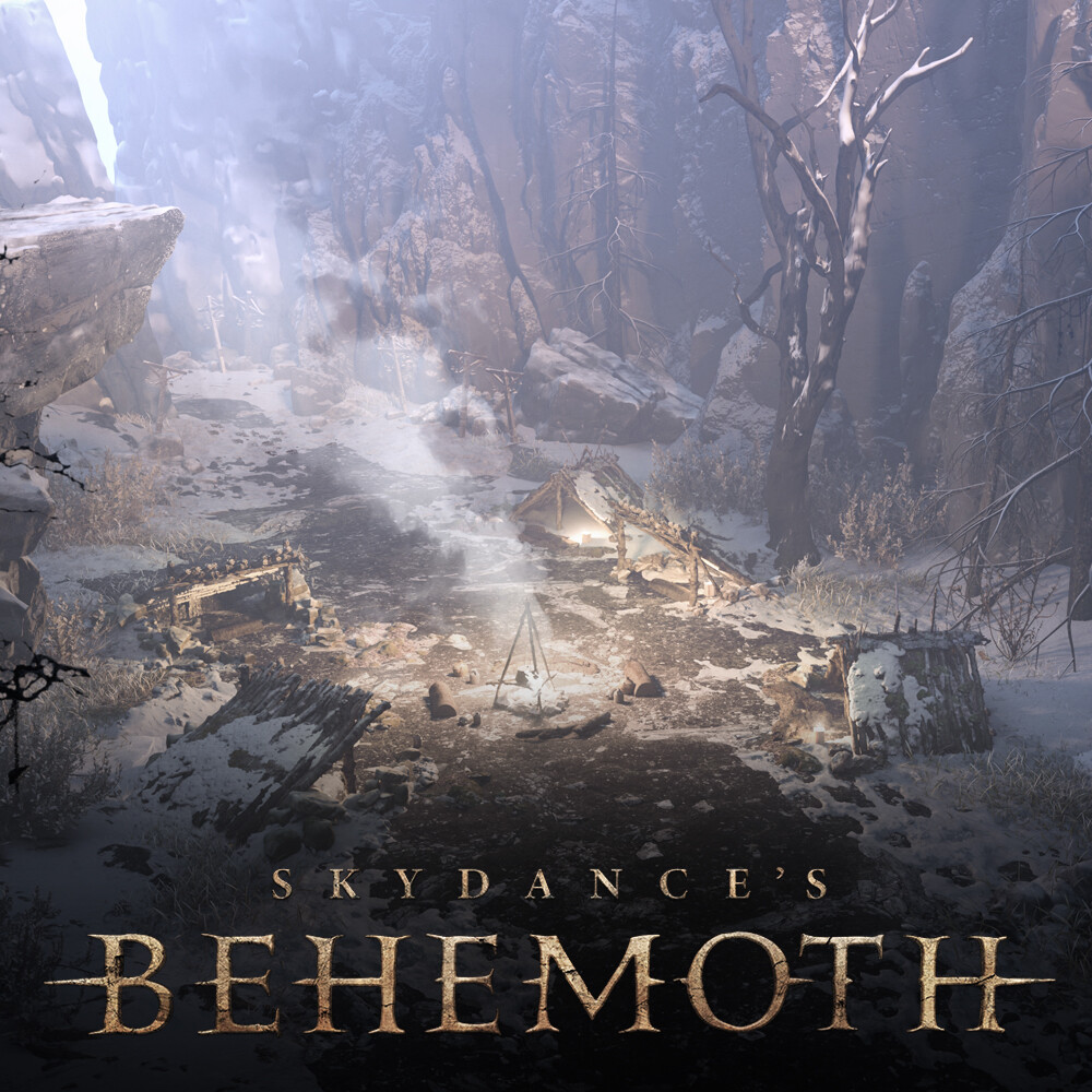 ArtStation - Behemoth Marauder Camps, Village and Bridge