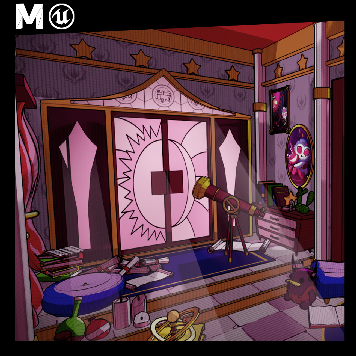 ArtStation - Stolas's Teenage Room