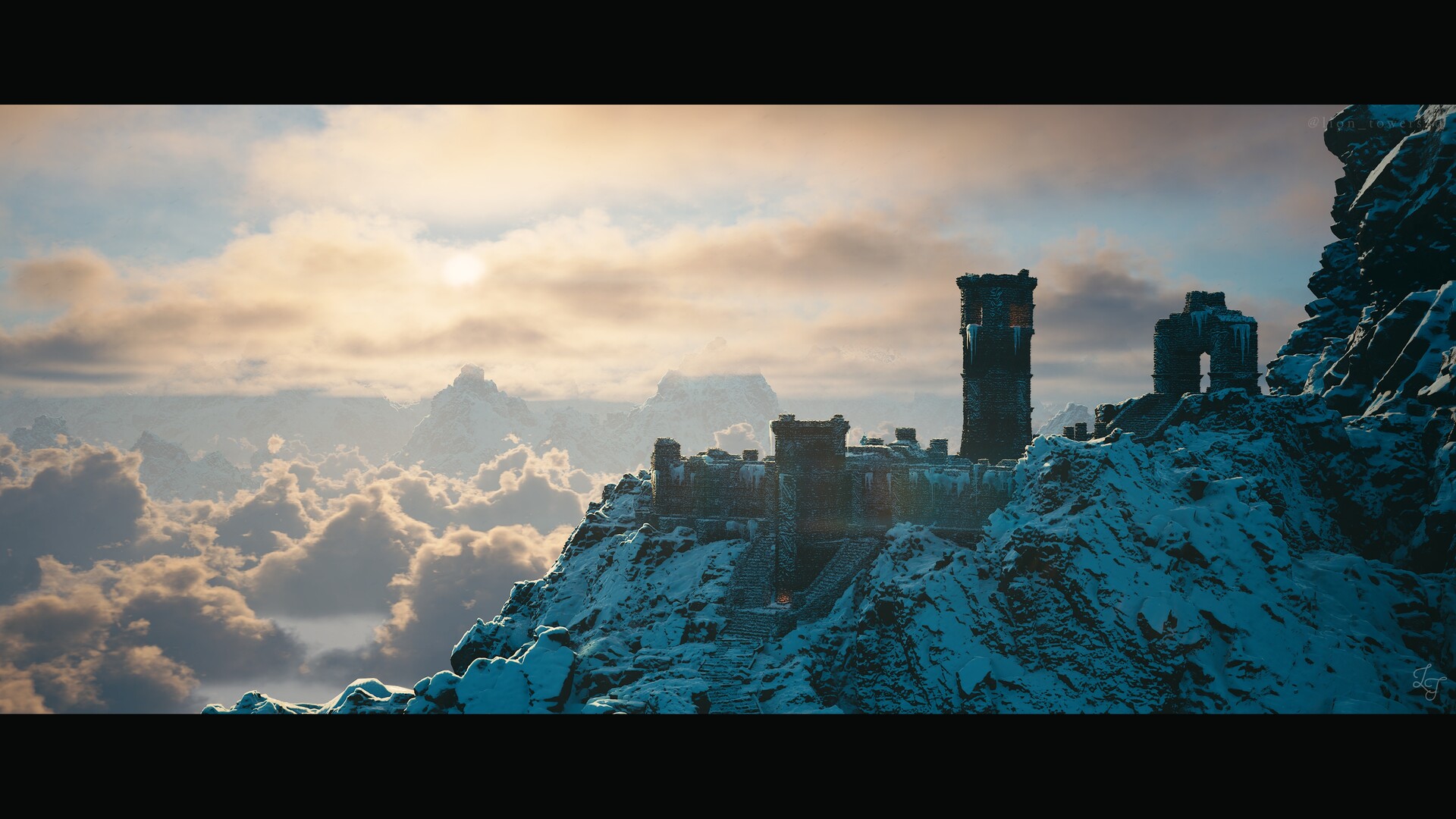 ArtStation - High Hrothgar | Skyrim in UNREAL ENGINE 5 [4K]