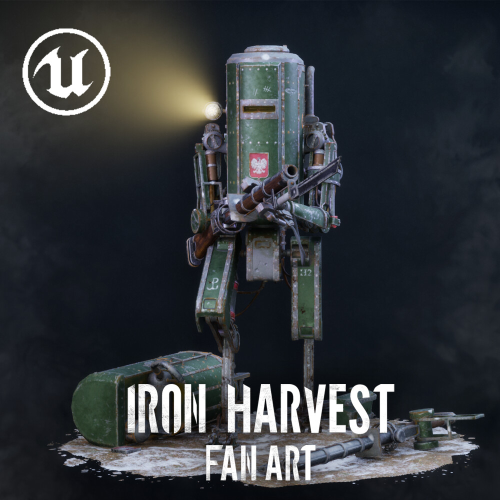 ArtStation - PZM-7 Smialy Iron Harvest Fan Art
