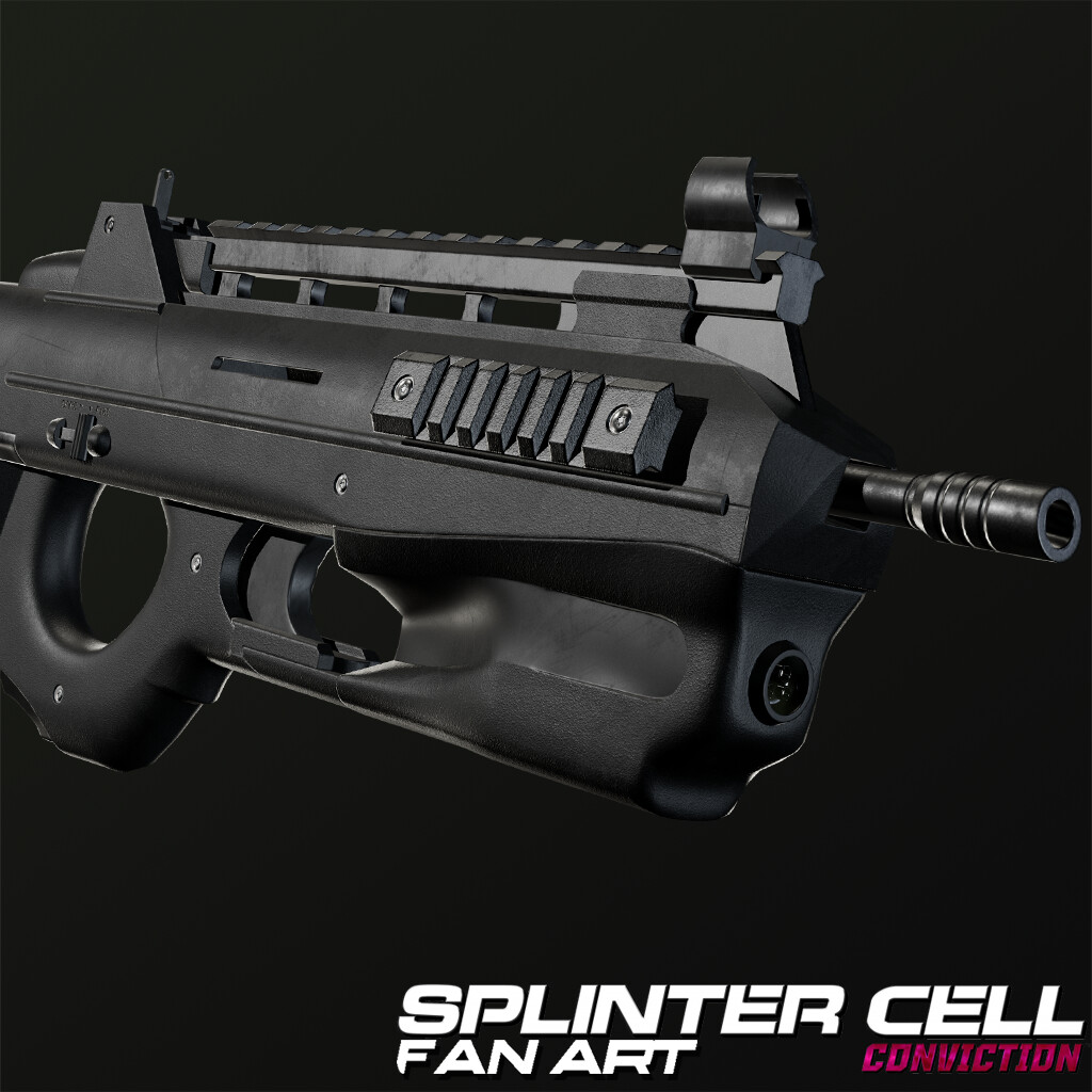 ArtStation - Splinter Cell | SC3000 Fan Art