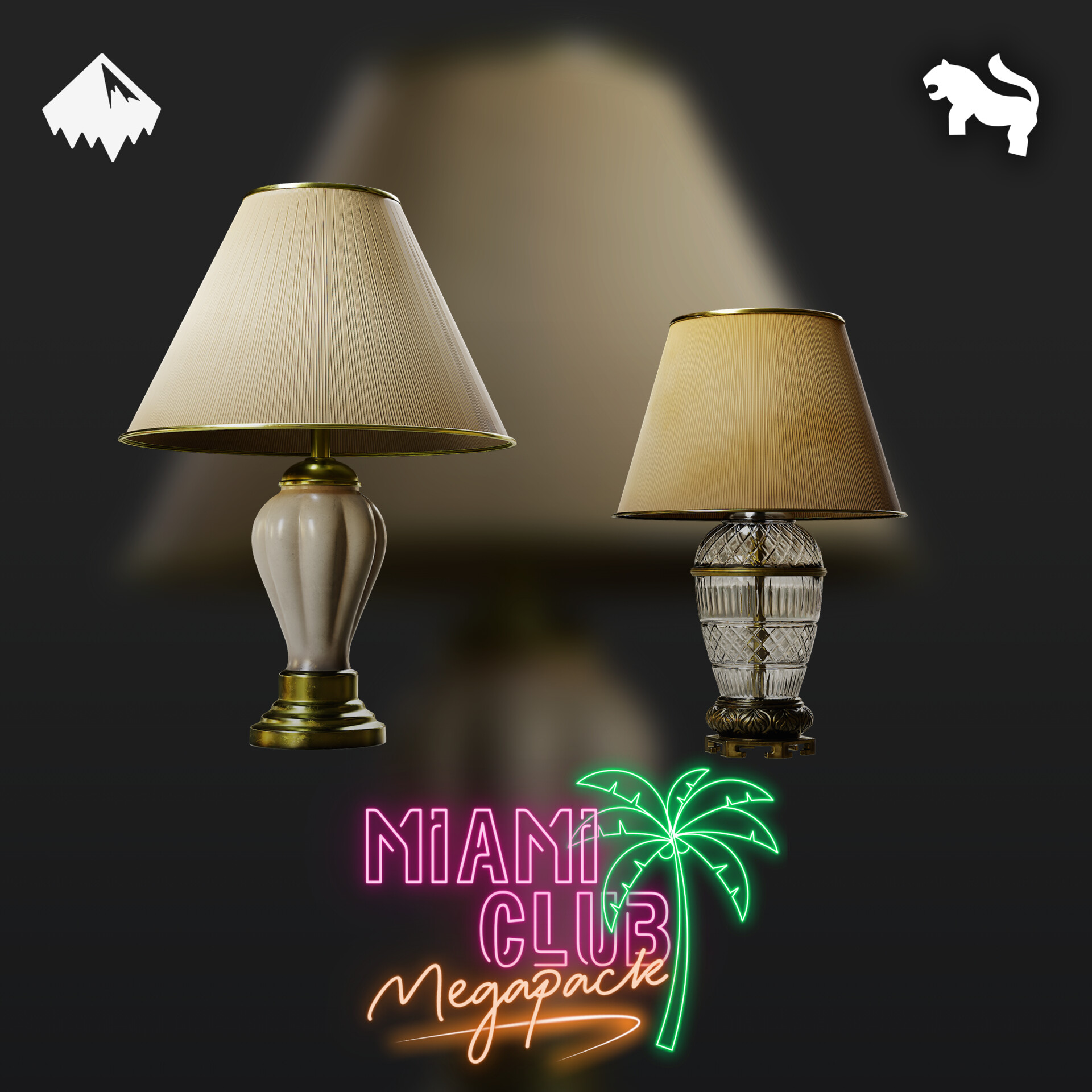 ArtStation - Table Lamps