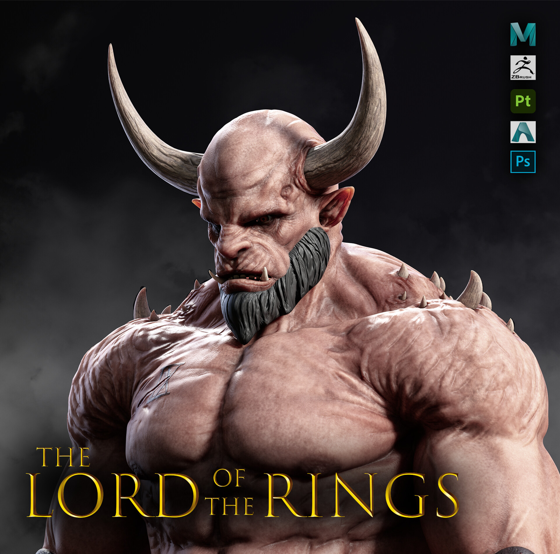 ArtStation - (Orc) Snaga