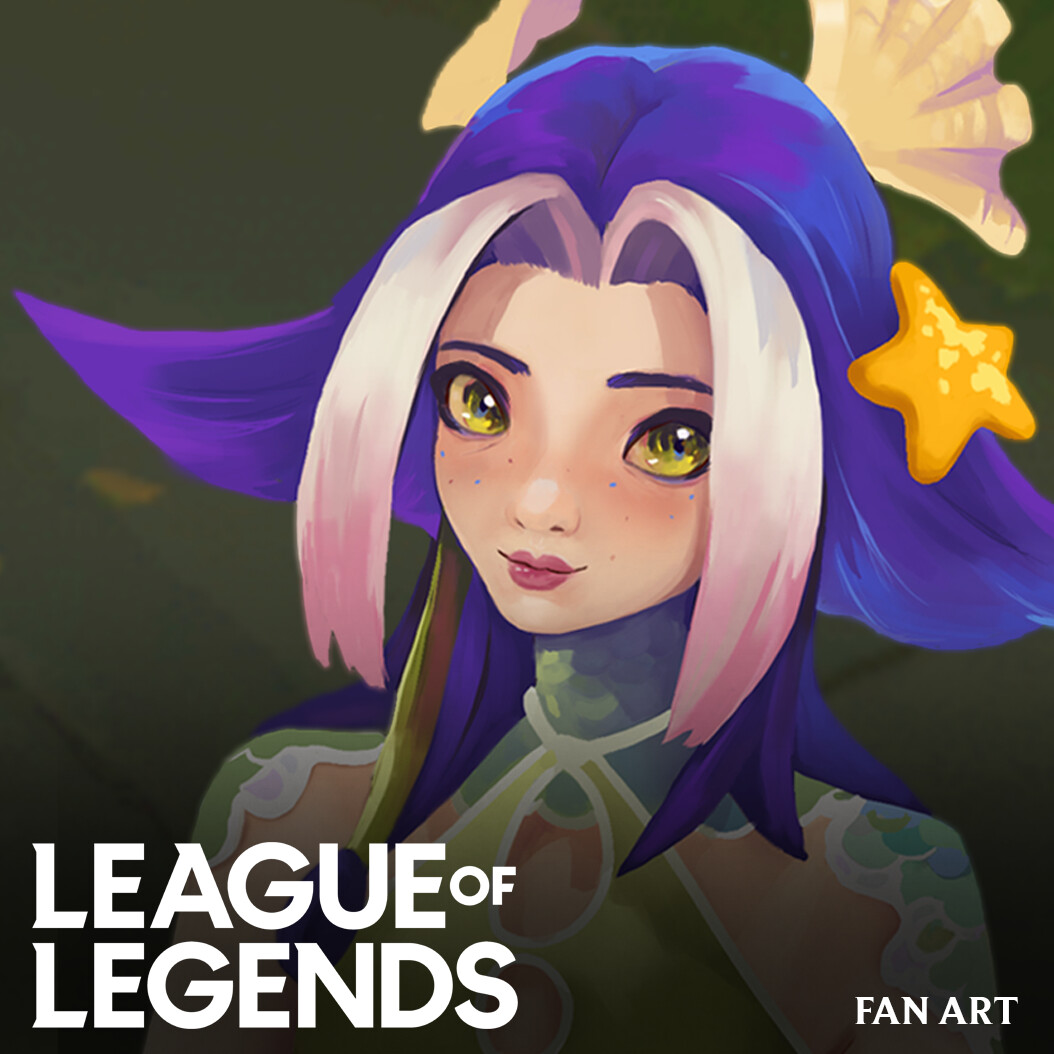 ArtStation - Neeko Pool Party Leauge of Legends