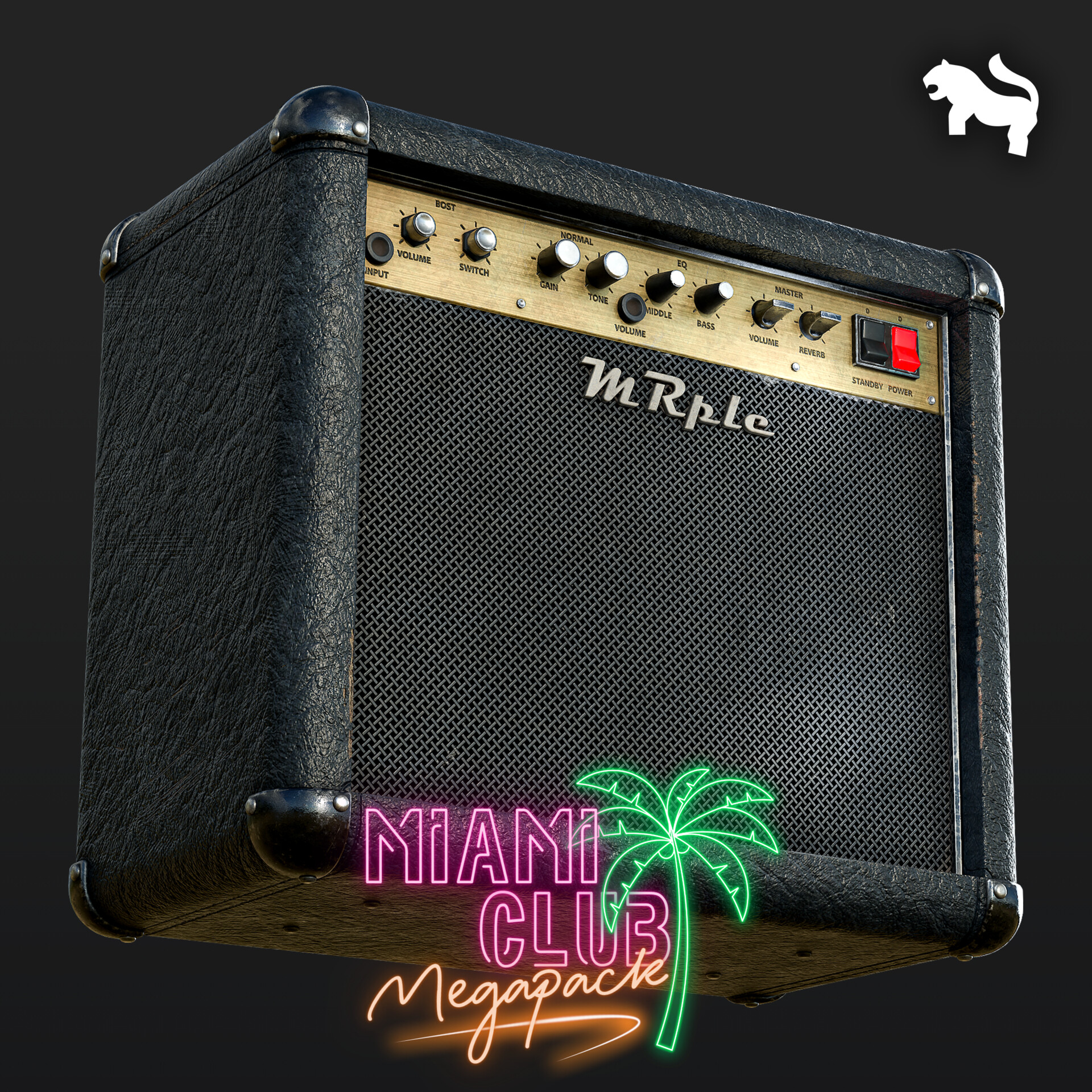 ArtStation - Miami Club / Vintage Amp