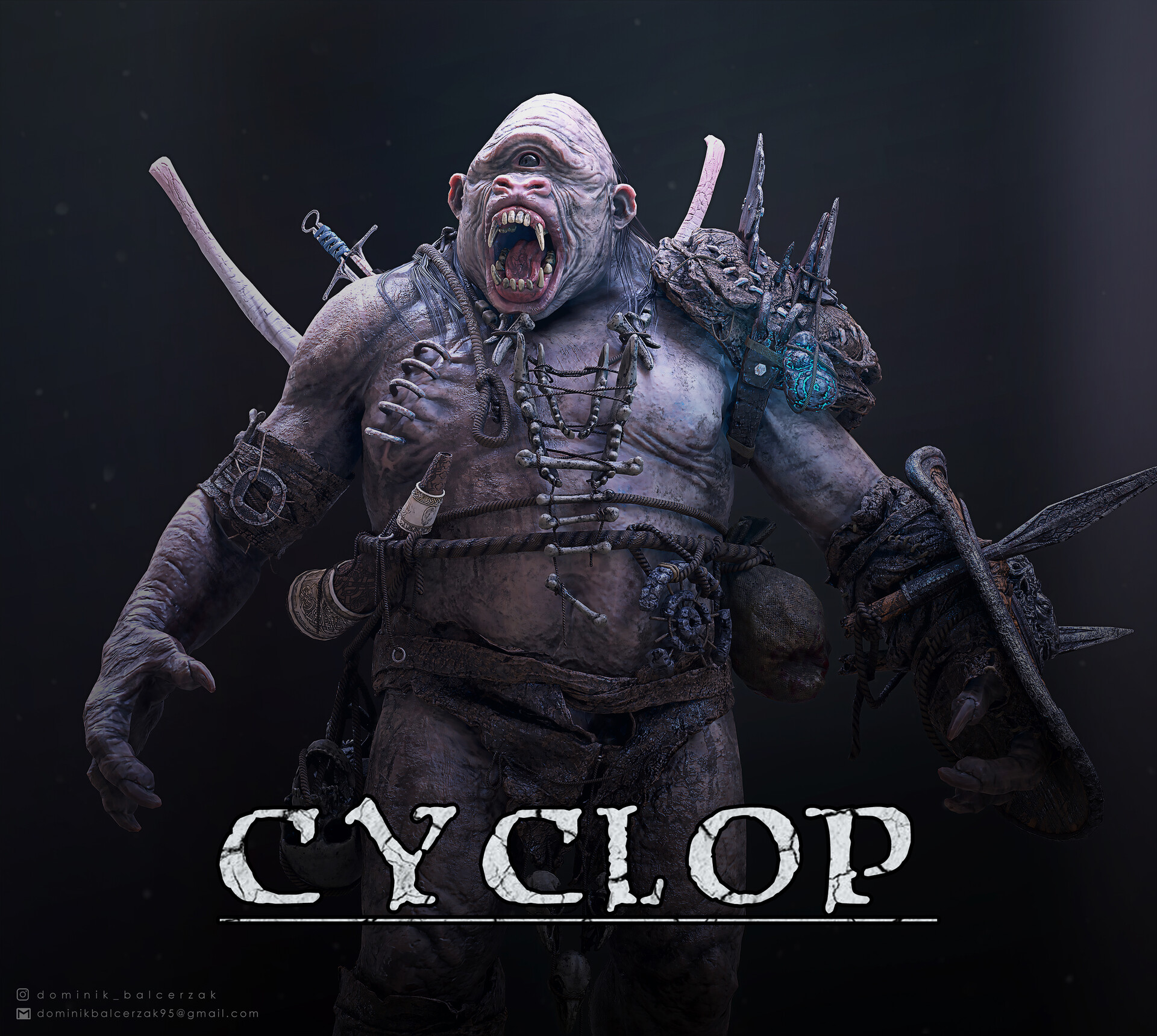 ArtStation - Cyclop The Deer Hunter (REALTIME, GAMEREADY)