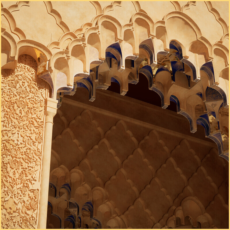 ArtStation - Alhambra Muqarnas
