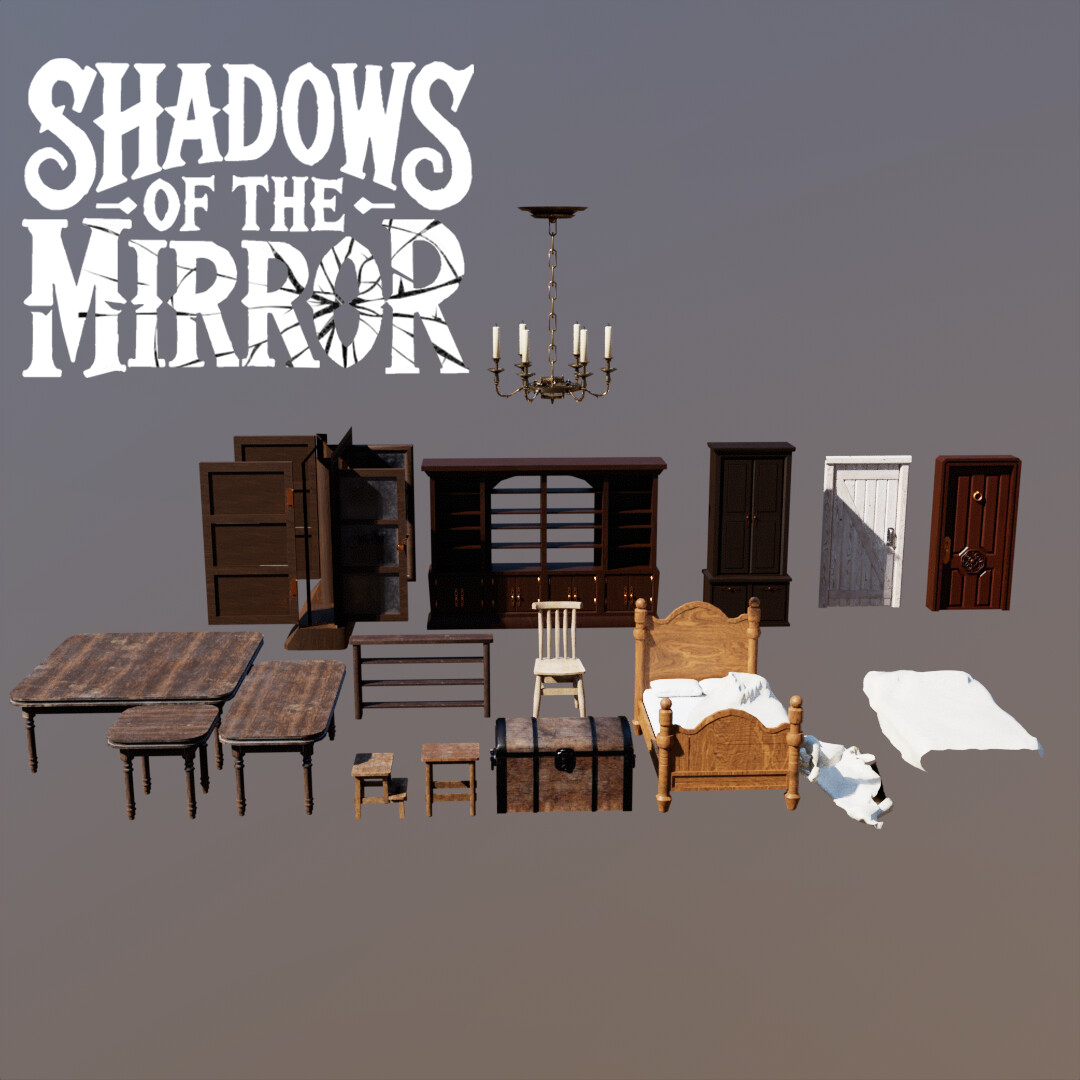 ArtStation - Shadows of the mirror probs